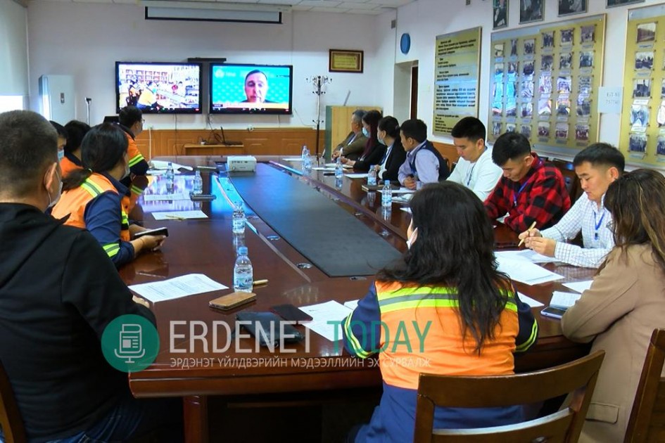 ХАБЭА н хэлтэс шинэлэг ажлууд хэвшүүллээ Мэдээ мэдээлэл Эрдэнэт үйлдвэр ТӨҮГ
